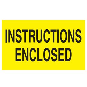 Pre-made Enclosed Labels: High-Quality, Durable & Customizable