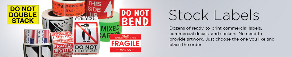 Custom Stock Labels Printing: High-Quality & Fast Solutions